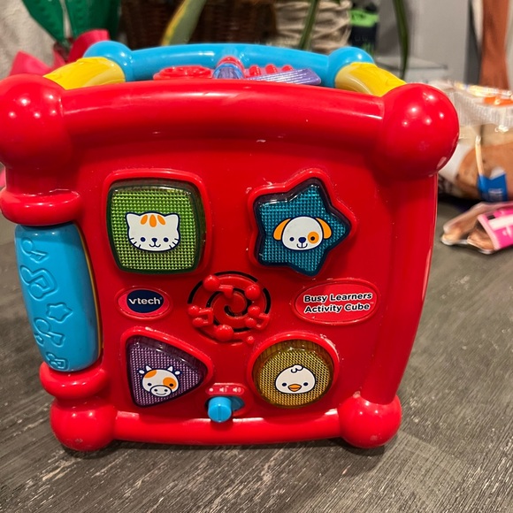 vtech | Toys | Vtech Busy Learners Activity Cube | Poshmark